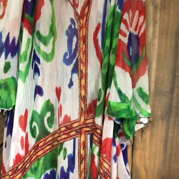 Zara | Dresses | Nwt Zara Beaded Detail Sheer Maxi Dress In Size Ml ...